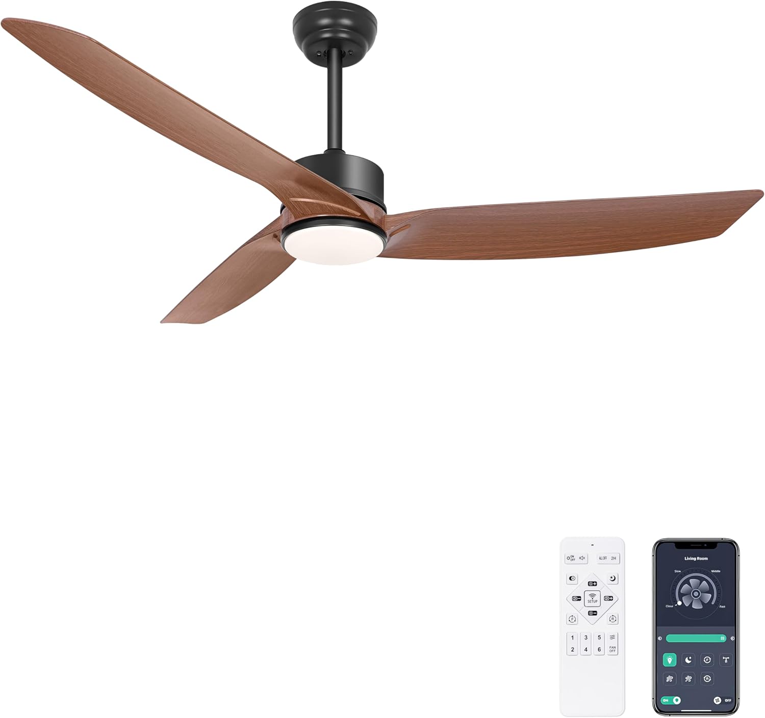 Walnut Wood Fans – Ohniyou